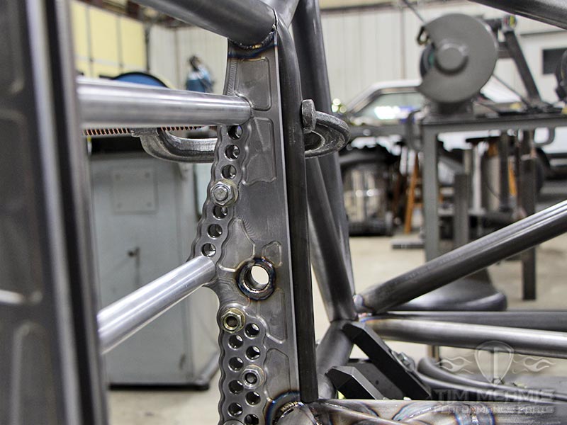 Billet 4-Link Bracket Front Supports - Tim McAmis Performance Parts