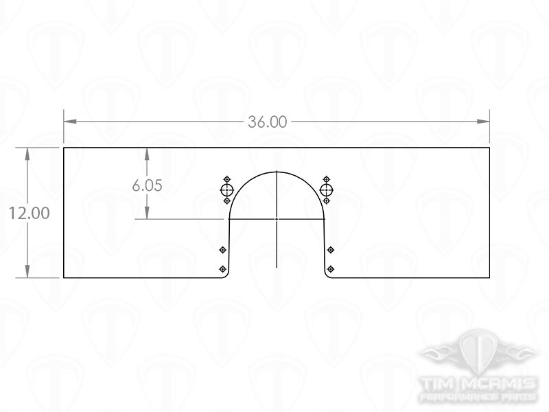SBC Motor Plate: Blank