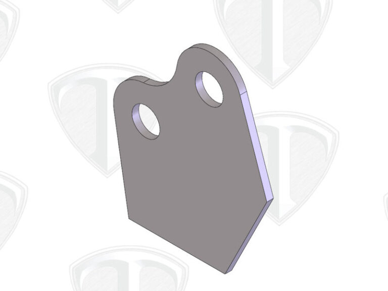 TI Wheelie Bar Pin Plate