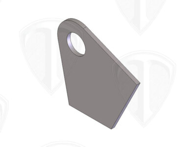 Wheelie Bar Housing Plate
