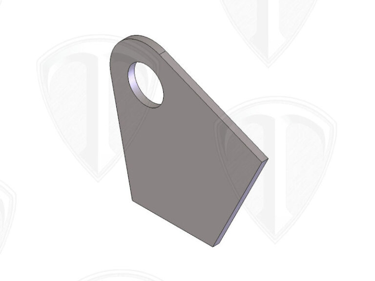 Wheelie Bar Pin Plate