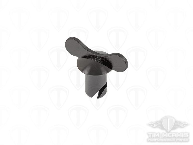 .500 Steel Oval Head Winged (7/16) Dzus Fastener Black