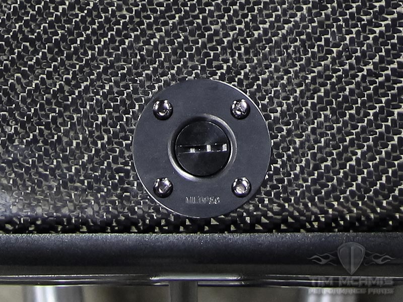 .500 Round Self Eject (7/16) Dzus Fastener (Black)