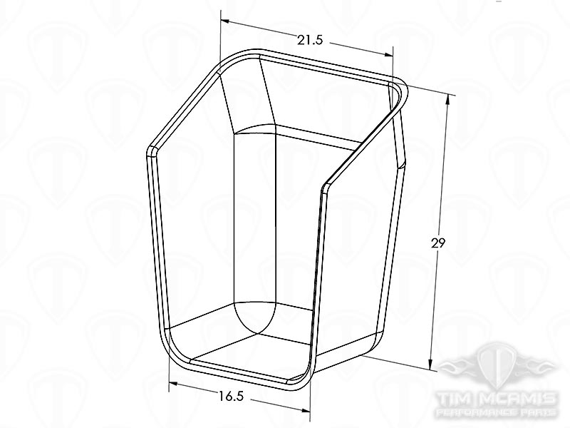 Carbon Fiber Seat & Frame Kit (Flanged)