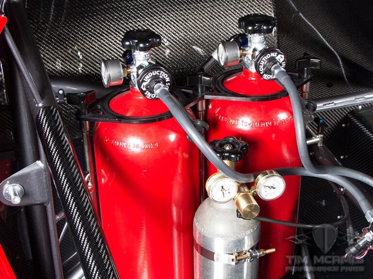 Titanium Dual Nitrous Bottle Mounting Kit
