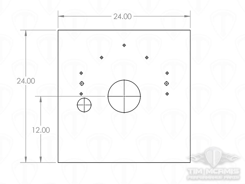 Chevy LS Mid Plate Lightweight