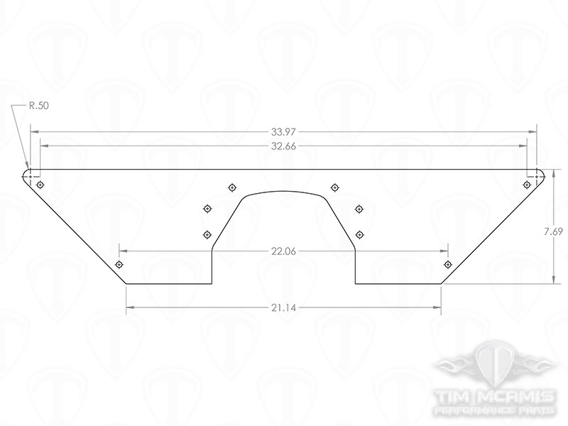 Chrysler HEMI Front Motor Plate