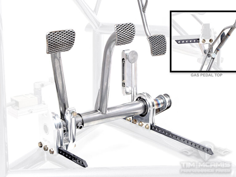 Adjustable Pedal Kit - Clutch, Brake, Gas