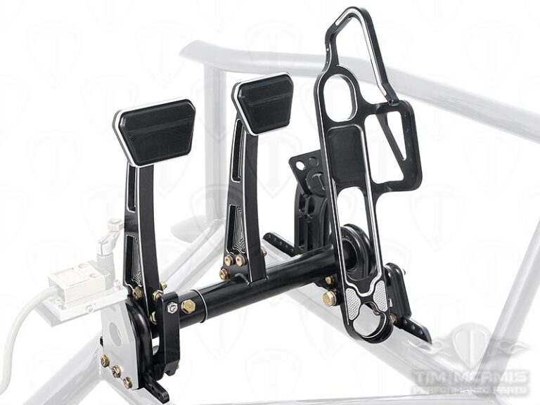 Adjustable Pedal Kit - Billet Clutch, Brake, Cable Operated Gas