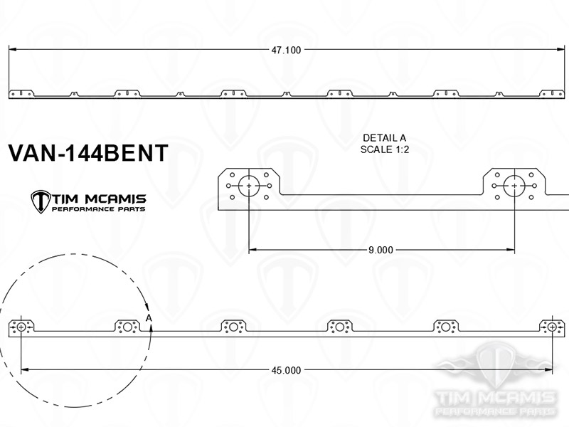 Universal Dzus Rail - 7/16" - Tim McAmis Performance Parts